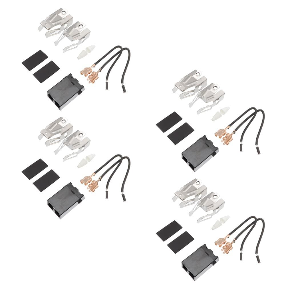 4 Sets Thermostats Oven Connector Replacement Parts Range Burner Socket ...