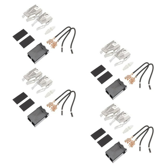 4 Sets Thermostats Oven Connector Replacement Parts Range Burner Socket ...