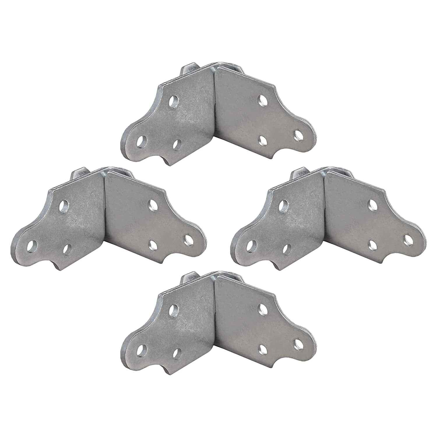 4 Sets Utility Trailer Wood Panel Side Corner Bracket, for Stake Body ...