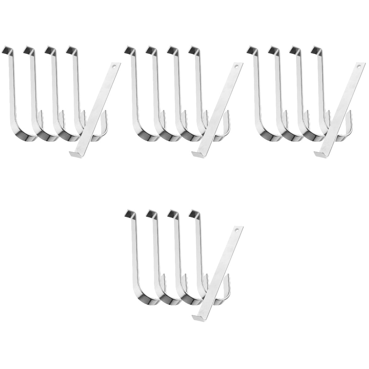 4 Sets Vinyl Side Hook Metal Siding over Door Hanger Hooks Heavy Duty ...