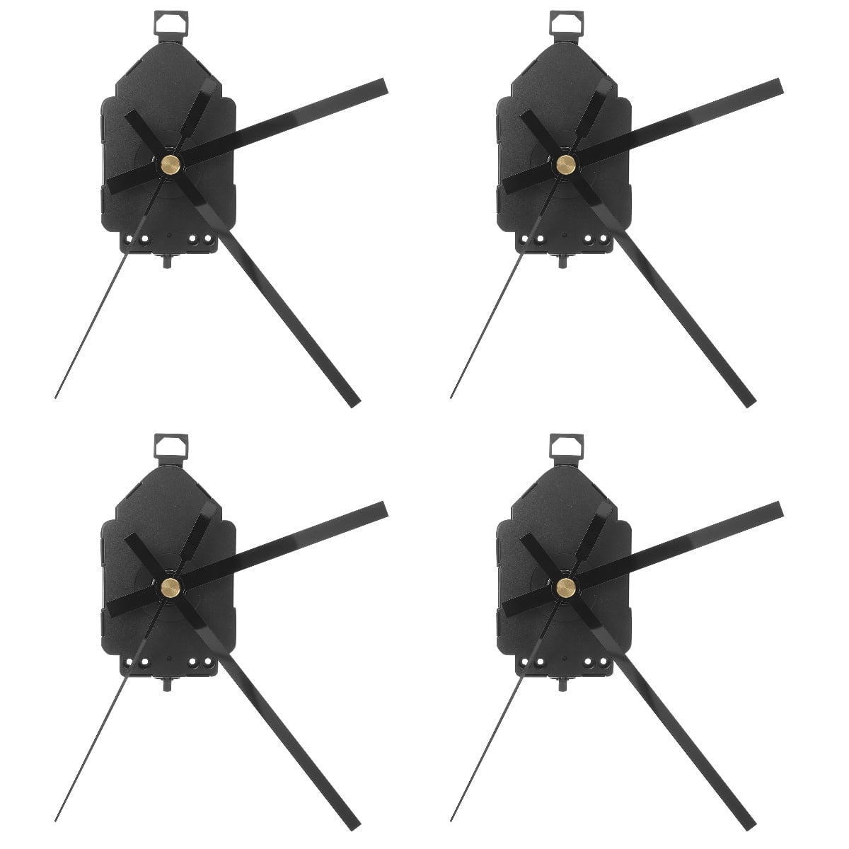 4 Sets Wall Clock Movement Kit Battery Replacement Mechanism Clocks ...