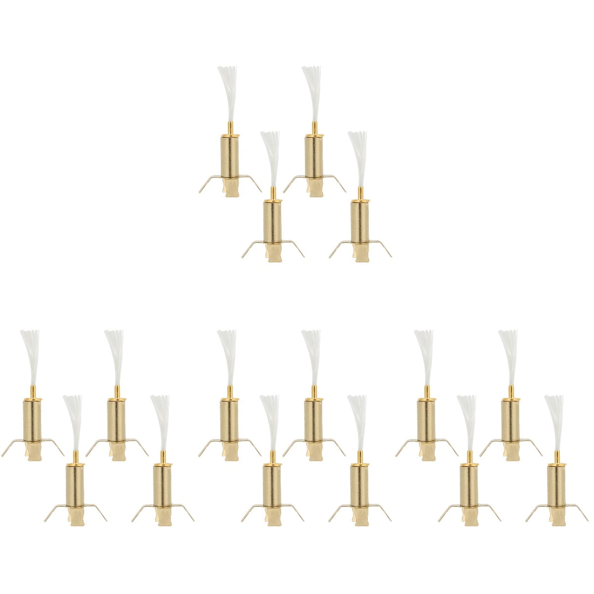 4 Sets Wick Holder Candle Wicks Oil Lamp Holder Candlesticks Buddha ...