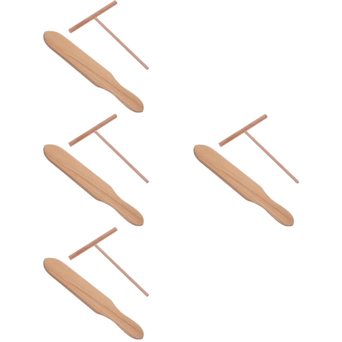 4 Sets Wicker Pancake Spreading Tool Bacon and Egg Tools - Walmart.com