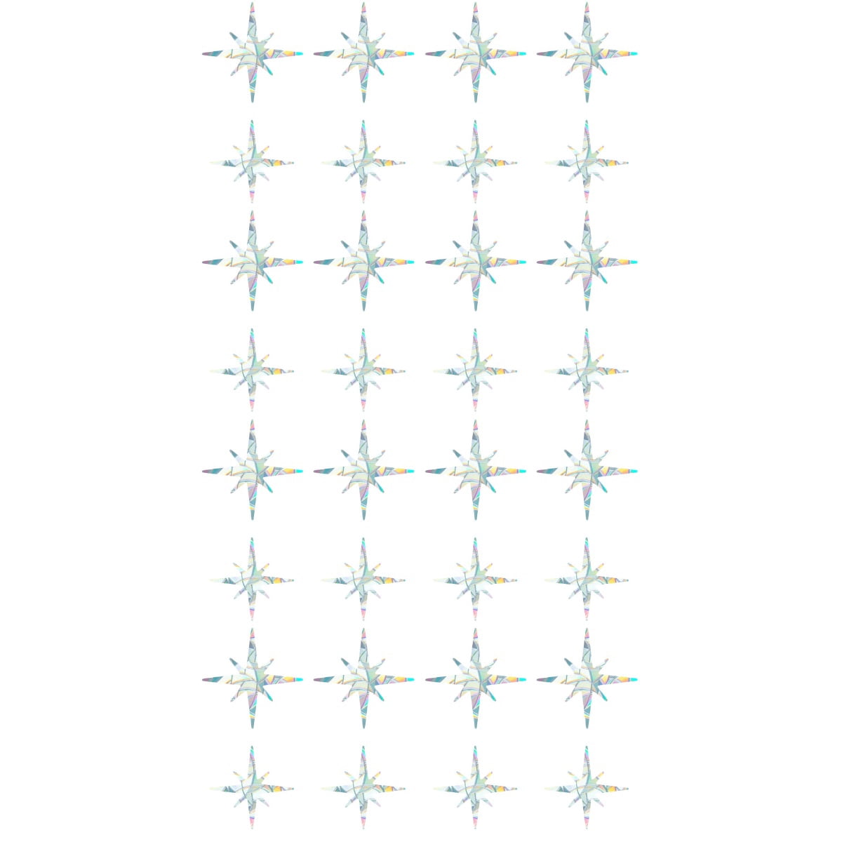 4 Sets Window Anti Bird Strike Glass Sticker Anti-collision Cling ...