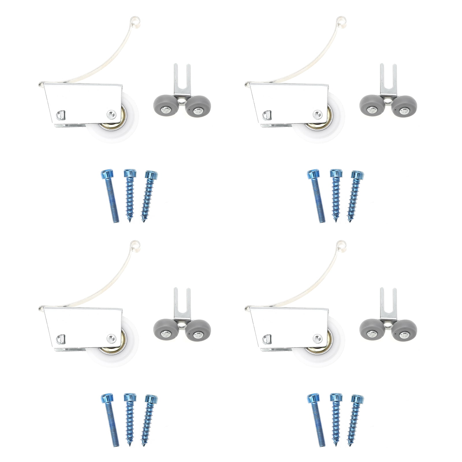 4 Sets Door Track Roller Window Tail Cam Sliding Track Roller Wheel ...