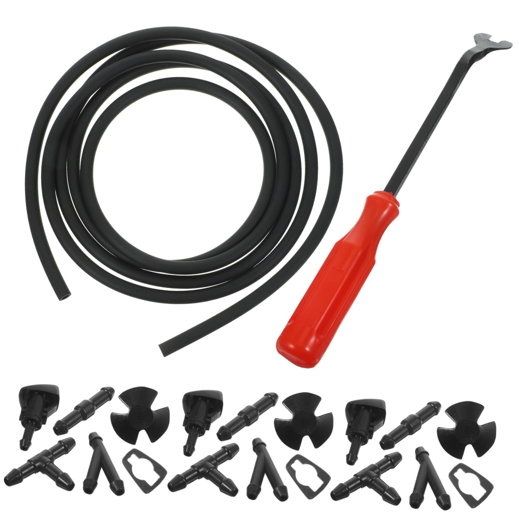 4 Sets Windshield Gasket Car Wiper Hose Nozzle Automotive Replacement ...