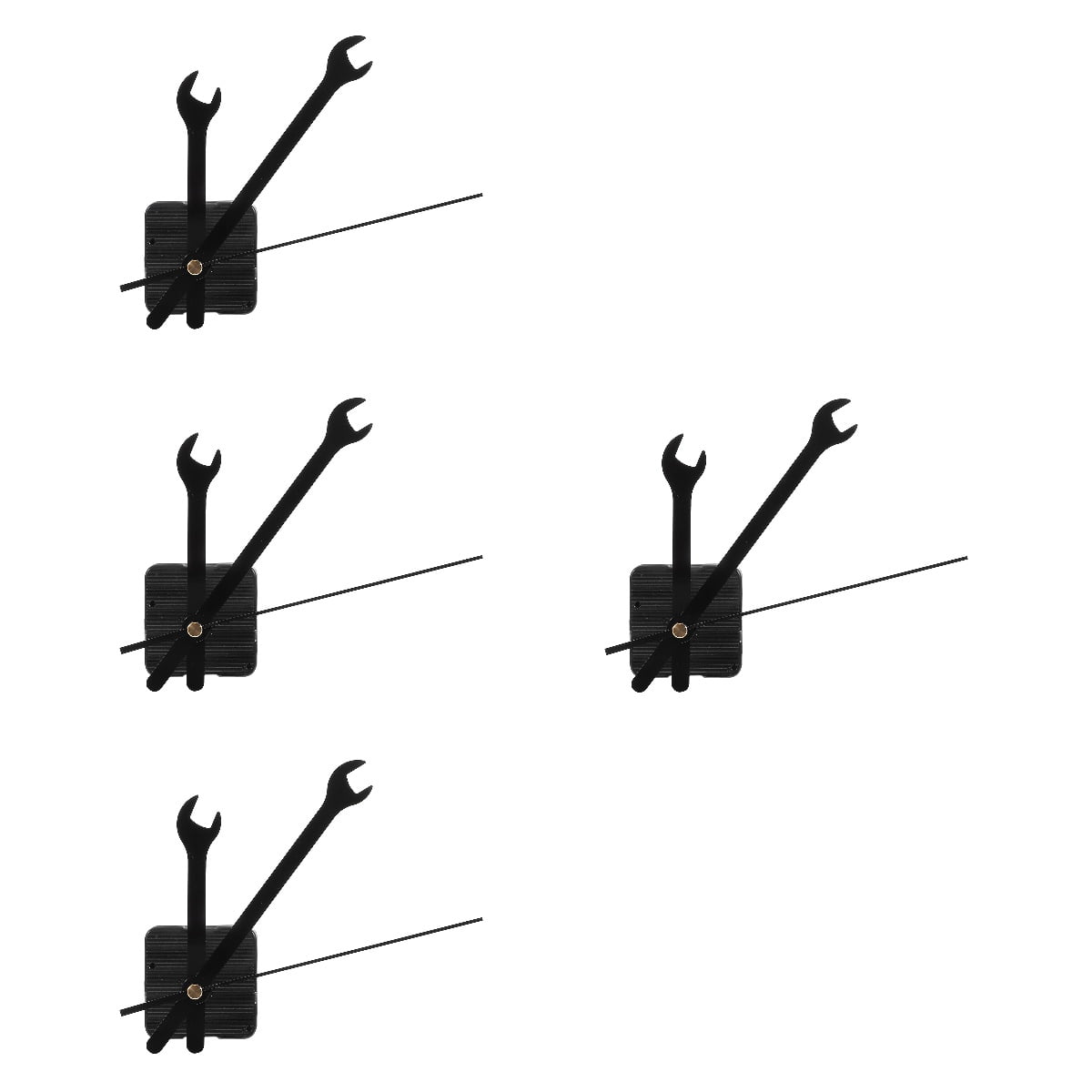 4 Sets of Replaceable Clock Movement Set DIY Clock Mechanism Tools DIY ...