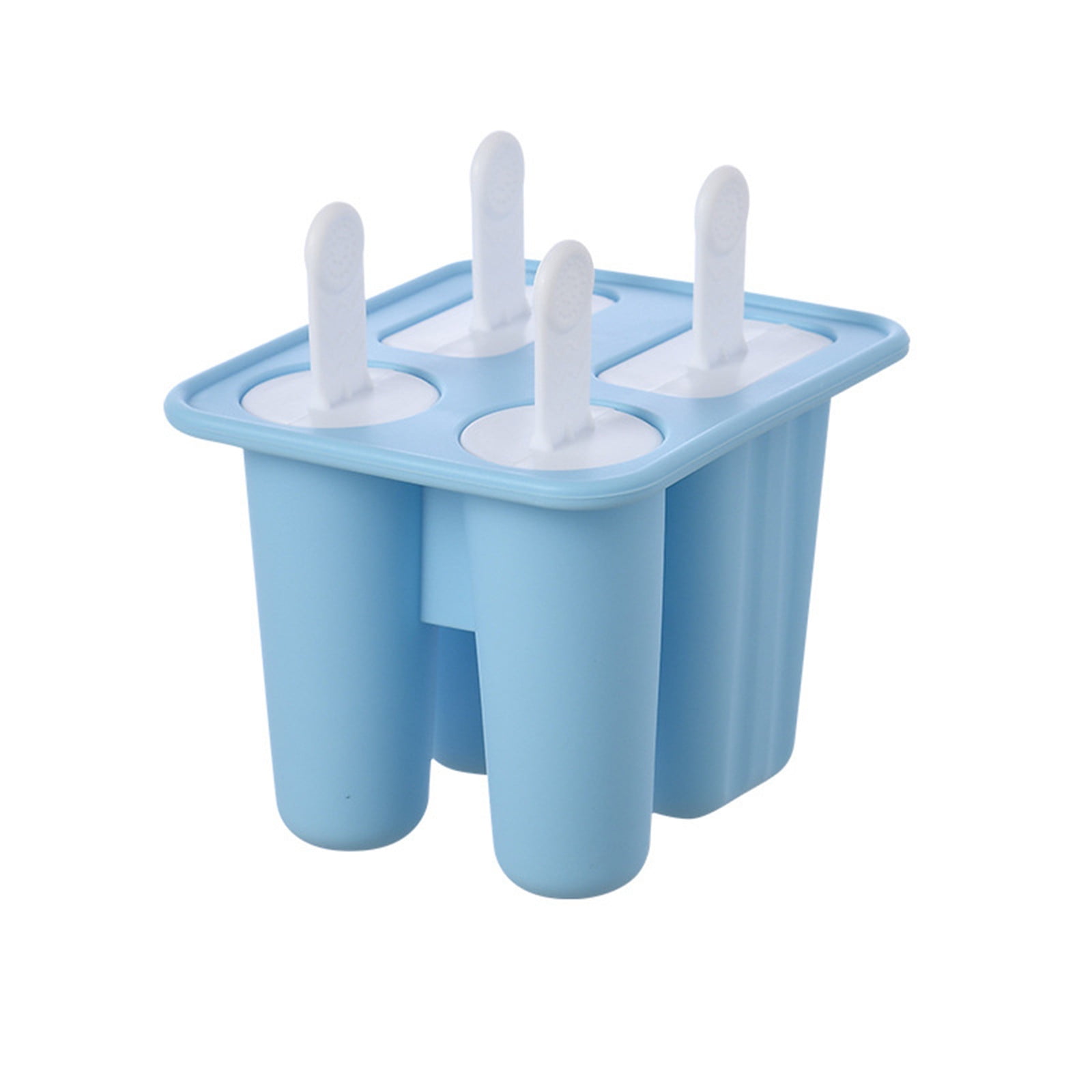 4 Sets of Silicone Ice Tray Ice Maker Iced Ice Cream Multi-cell Design ...