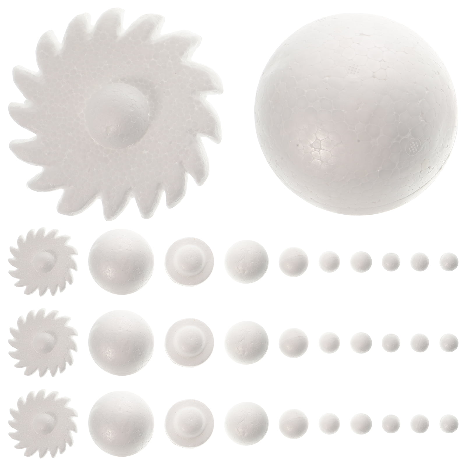 4 Sets of Solar System Ball Unfinished Solar System Ball School Project ...