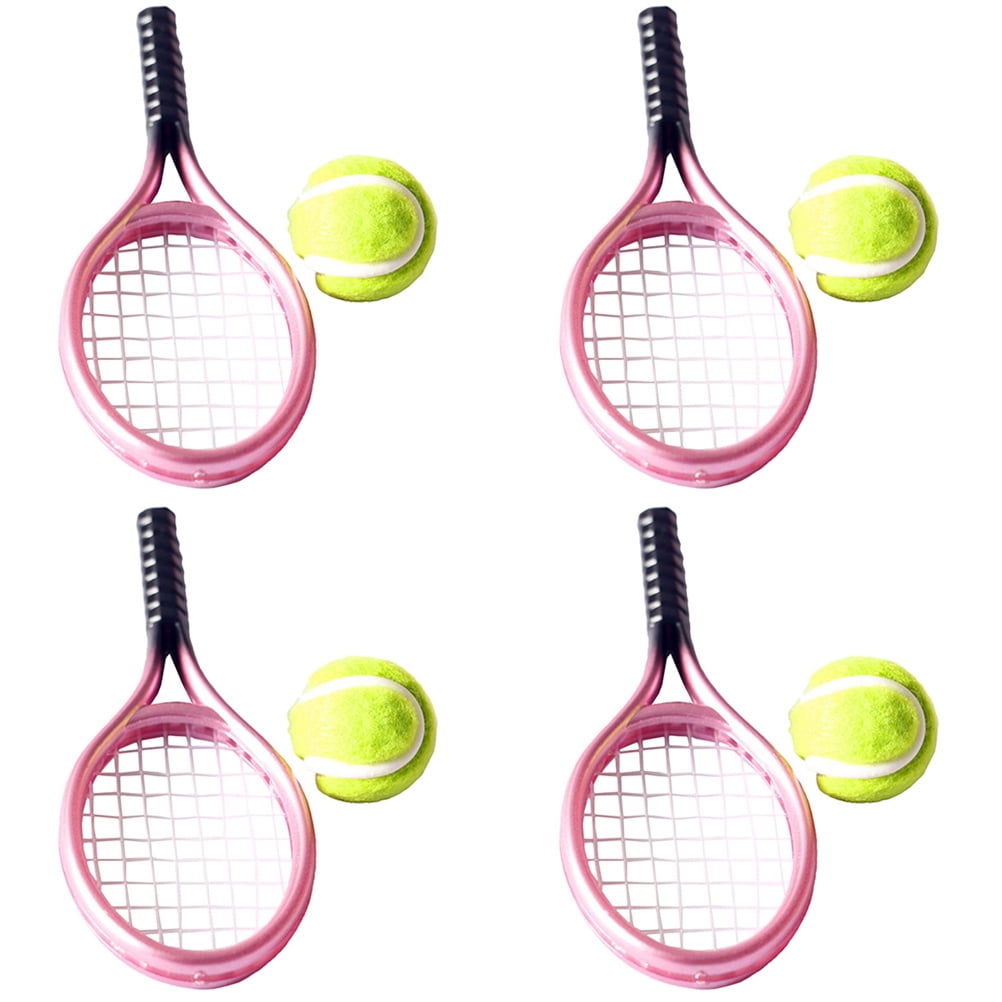 Toddmomy Toy Racket Pink Plastic 4 Sets 3.54X1.49X0.26in - Walmart.com