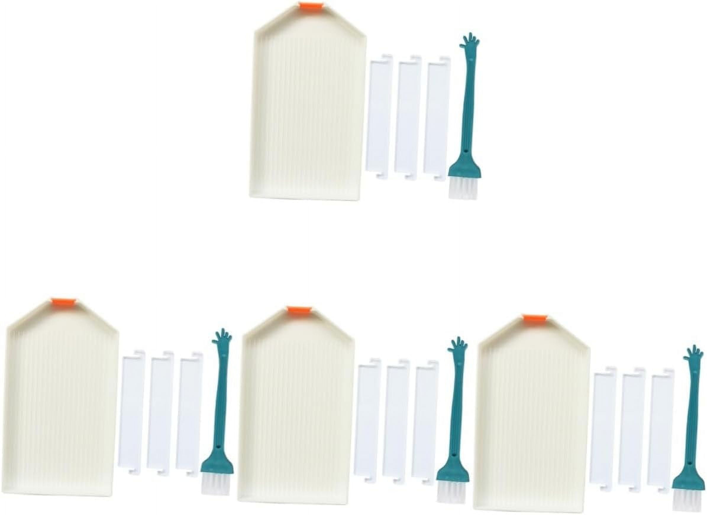 4 Sets Turning Disc Beads Tool Bead Sorting Tray Rhinestone Holder Bead ...