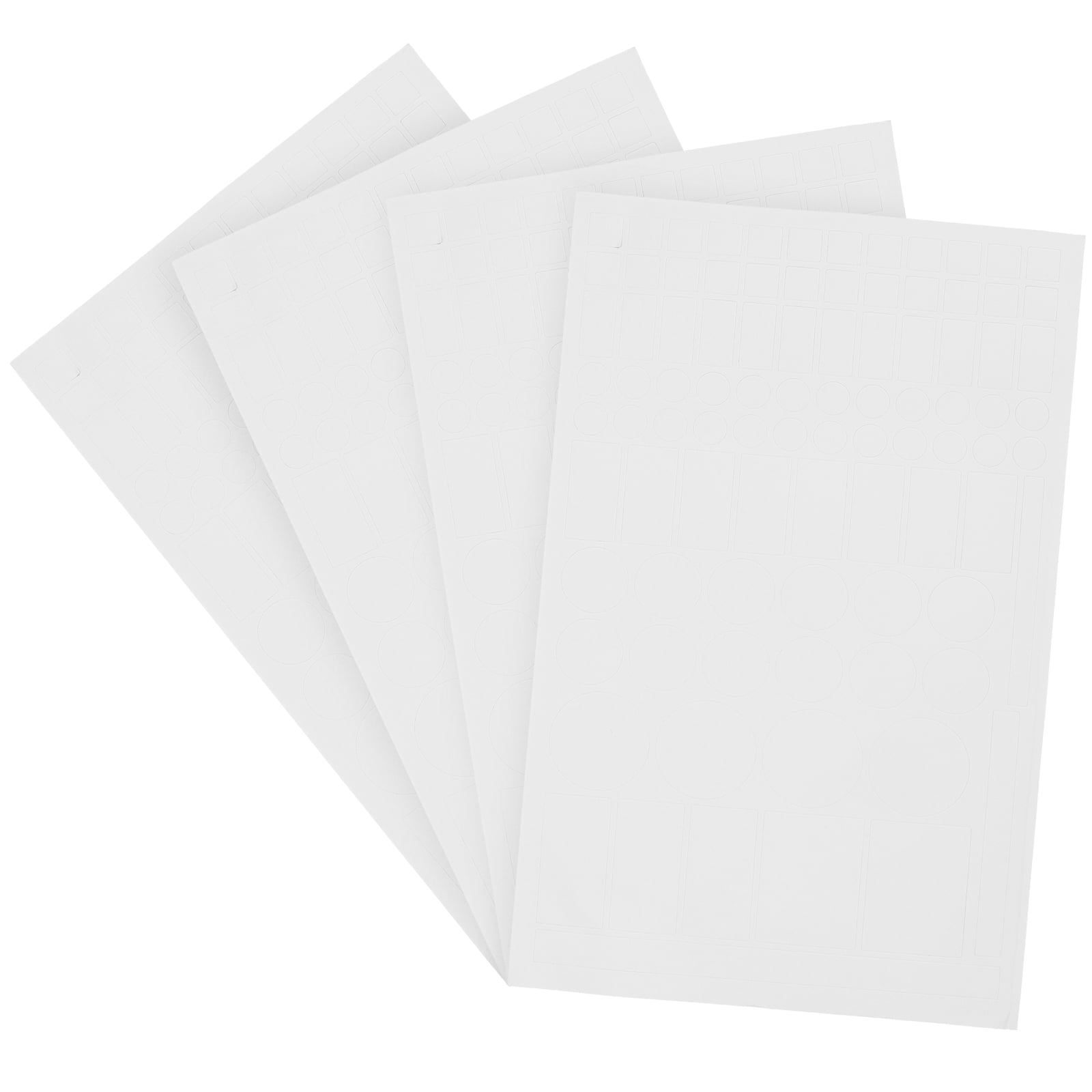 4 Sheets Blackout Shade Stickers Self Adhesive Shading Stickers LED ...