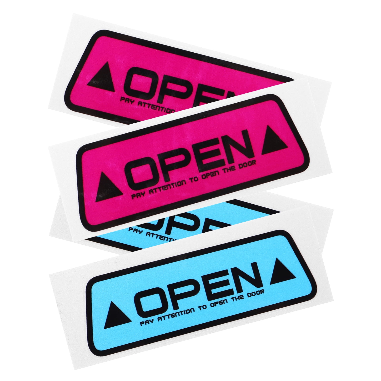 Reflective Car Door Open Warning Stickers with High Reflectivity 4 ...