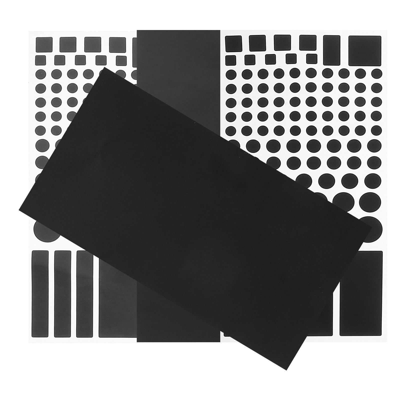 4 Sheets Dimmer Strainer Light Blocking Stickers Light Covers for ...