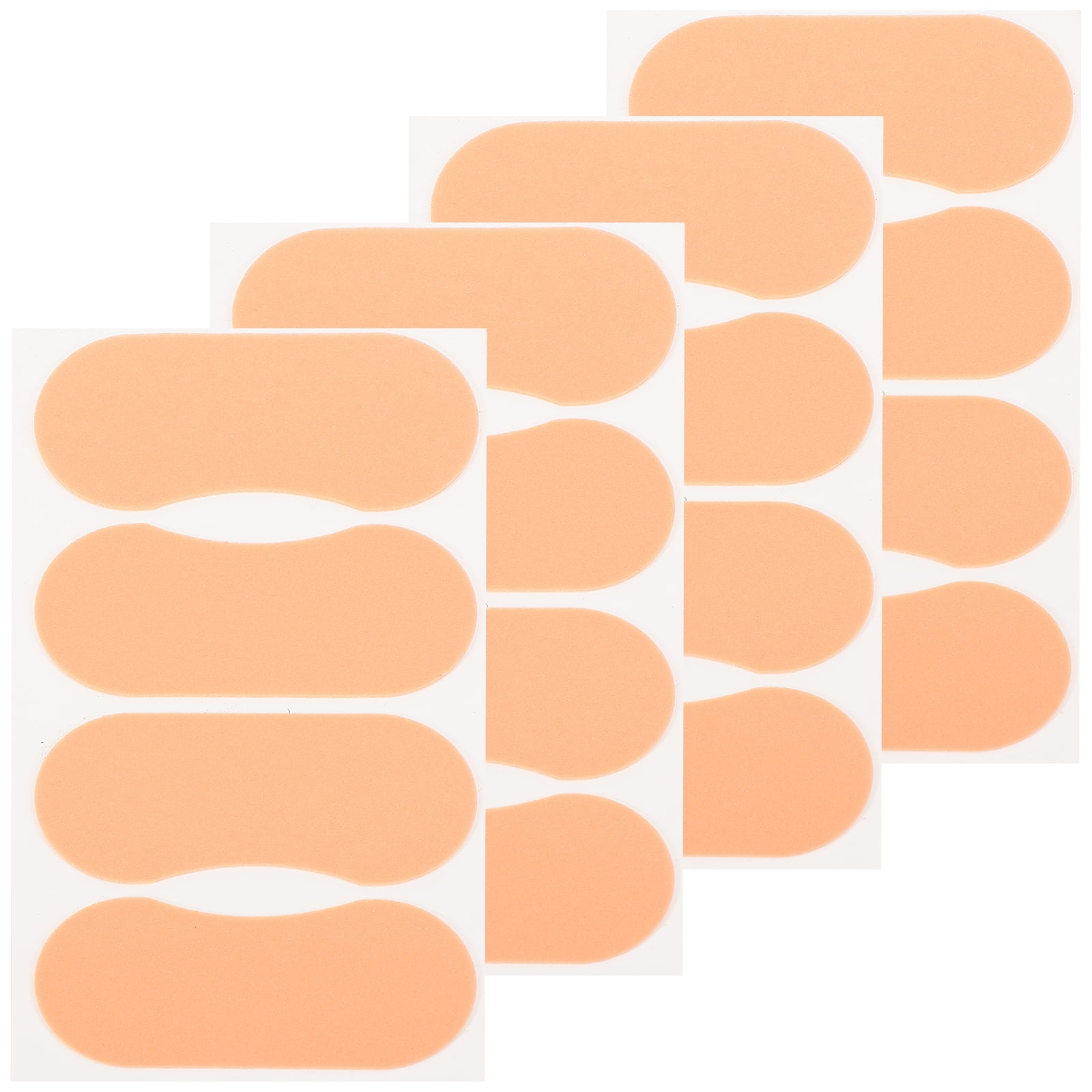 4 Sheets Foam Cotton Back Heel Cushion Pads Self Stick Stickers Water ...