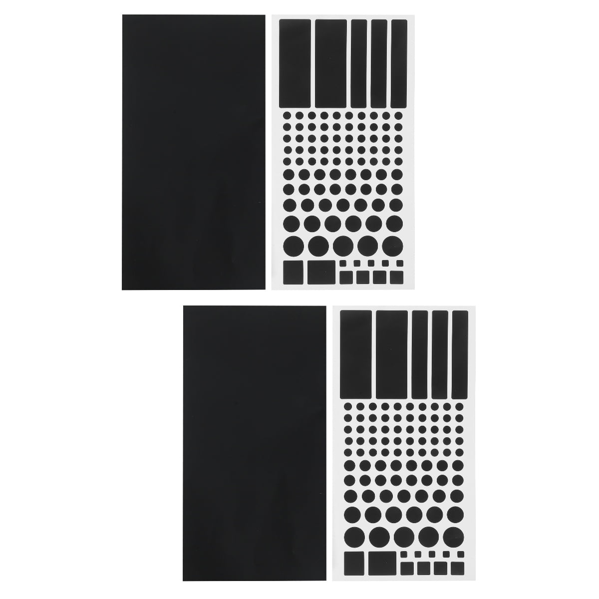 4 Sheets LED Light Shielding Sticker Electronic Cover Stickers Blackout ...