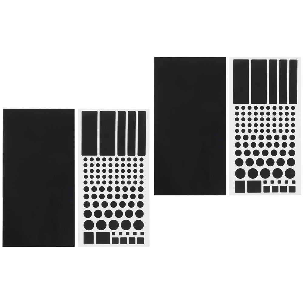 Raindrops LED Light Blocking Stickers Black PVC for Router and ...