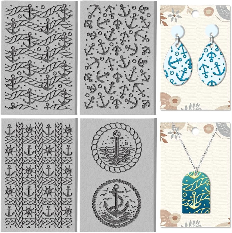 4 Sheets Laserable Rubber for Stamp Engraving Machines DIY Crafts ...