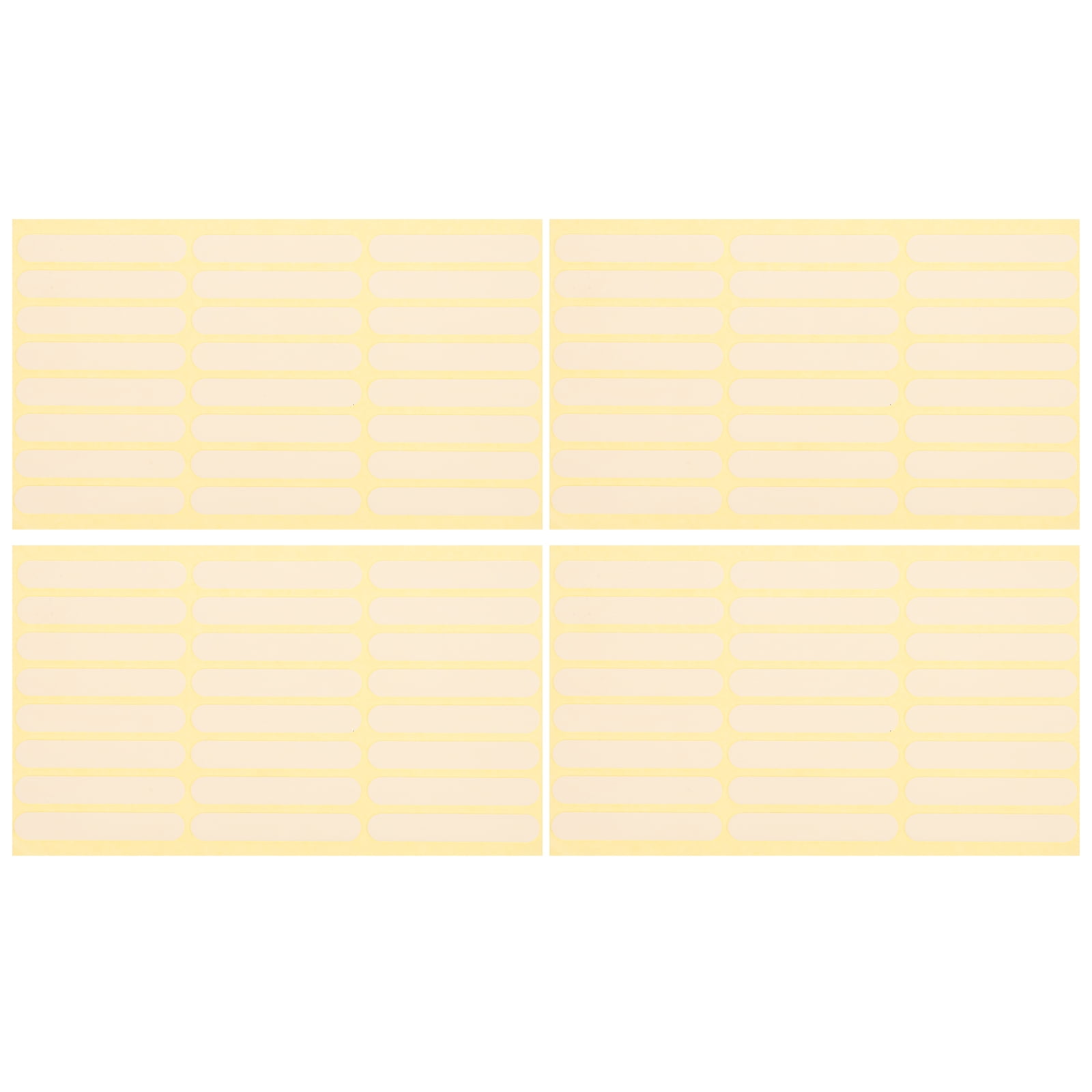 4 Sheets Shear-Free Double-Sided Adhesive Tape Pre Dazzle Nail Clear ...