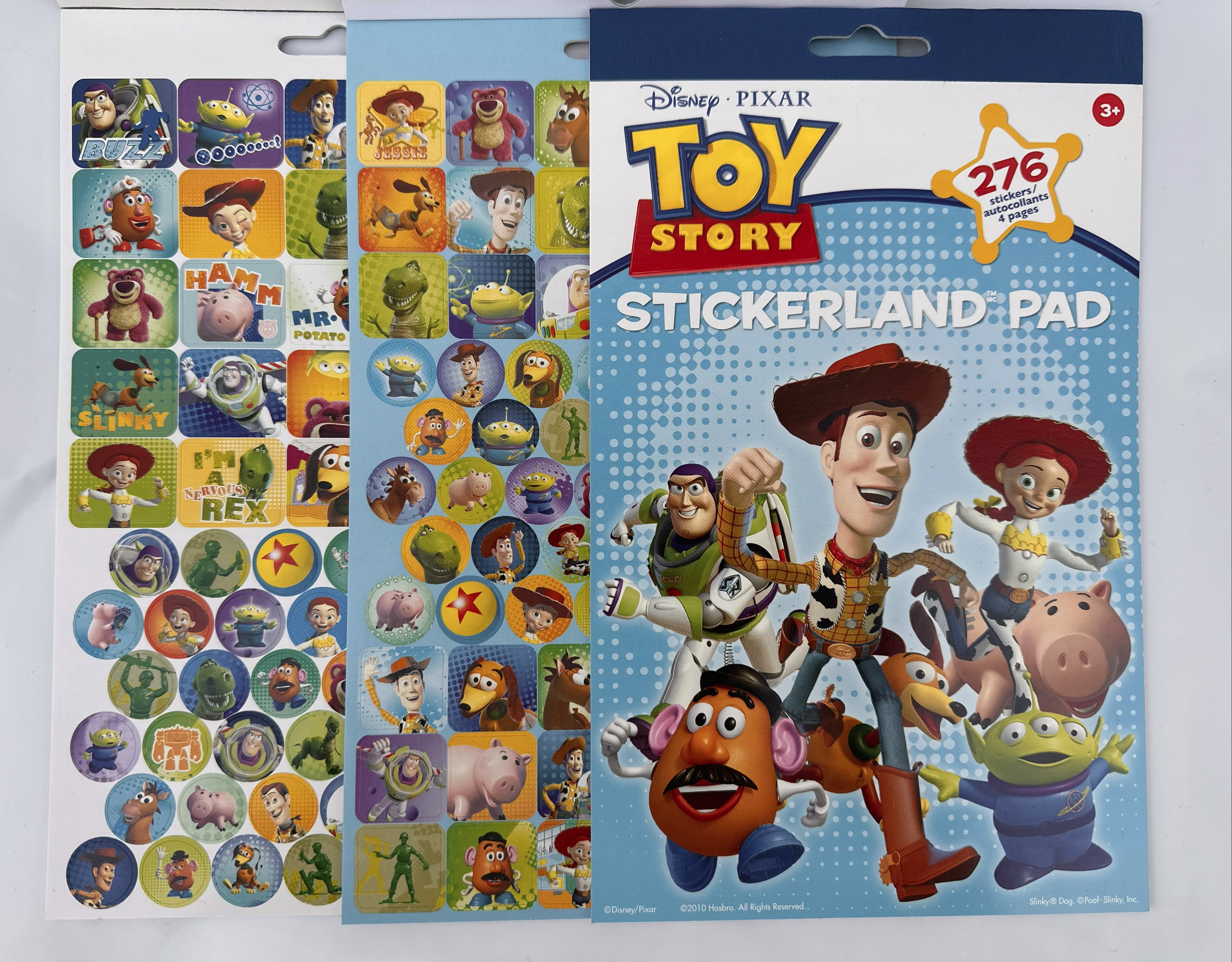 4 Sheets Stickers of Disney's Toy Story Stickerland Pad - Walmart.com
