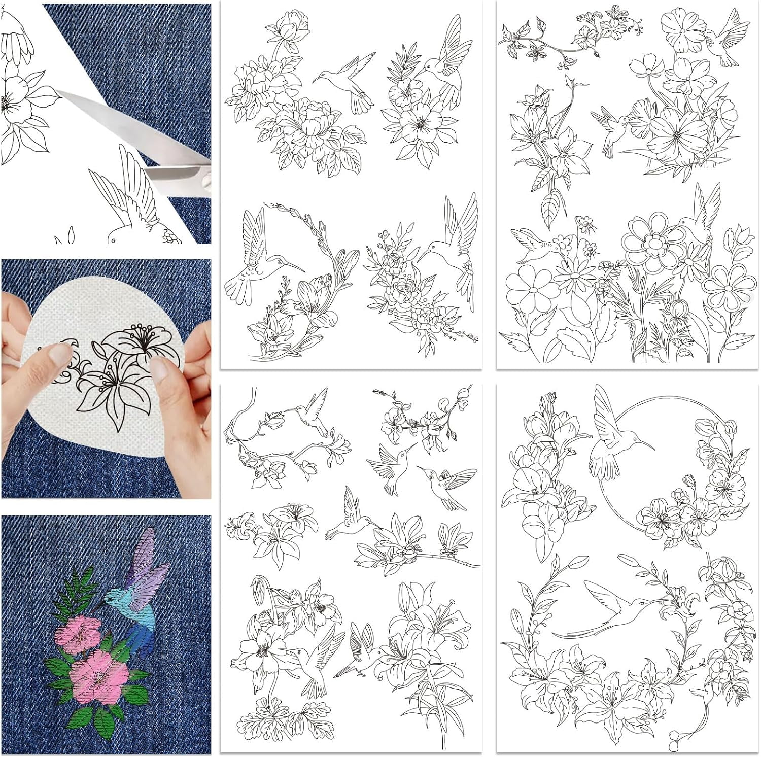 4 Sheets Water Soluble Embroidery Stabilizers 11.69x8.27 Inches ...