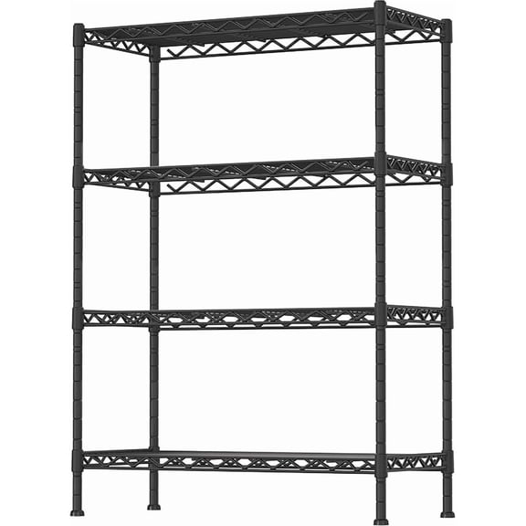 3-Tier Heavy-Duty Cast Iron Kitchen Organizer Shelf with Adjustable ...