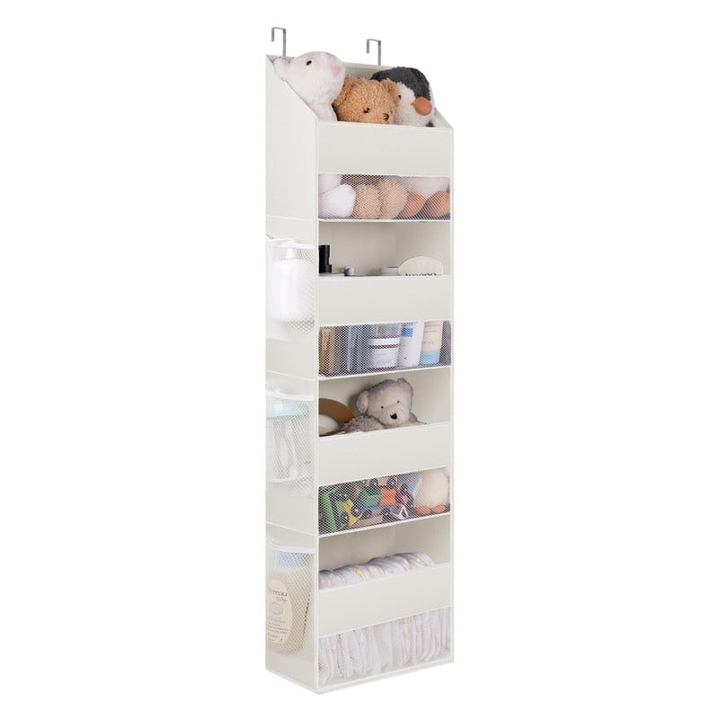 4 Shelf Over Door Hanging Organizer,Wall Mount,Large Capacity Storage ...