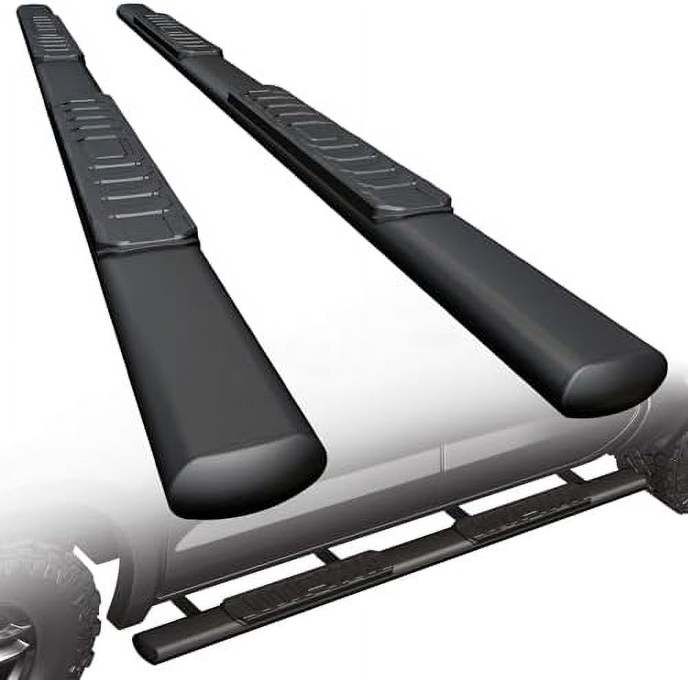 4" Side Steps Compatible for 2007-2018 Chevy Silverado/GMC Sierra 1500 ...