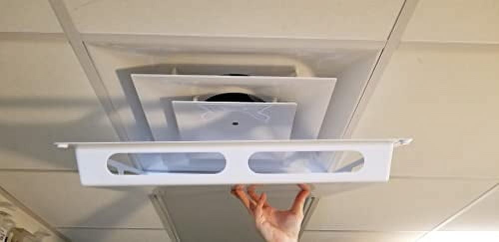 4-Sided Ceiling Air Diverter with Magnet Install (2) - Walmart.com