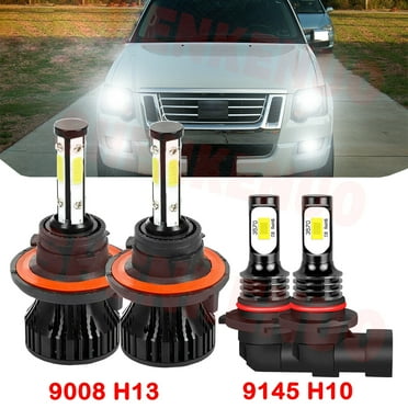 Xprite 5X7" LED Headlights with High/Low Beam and DRL for Classic ...