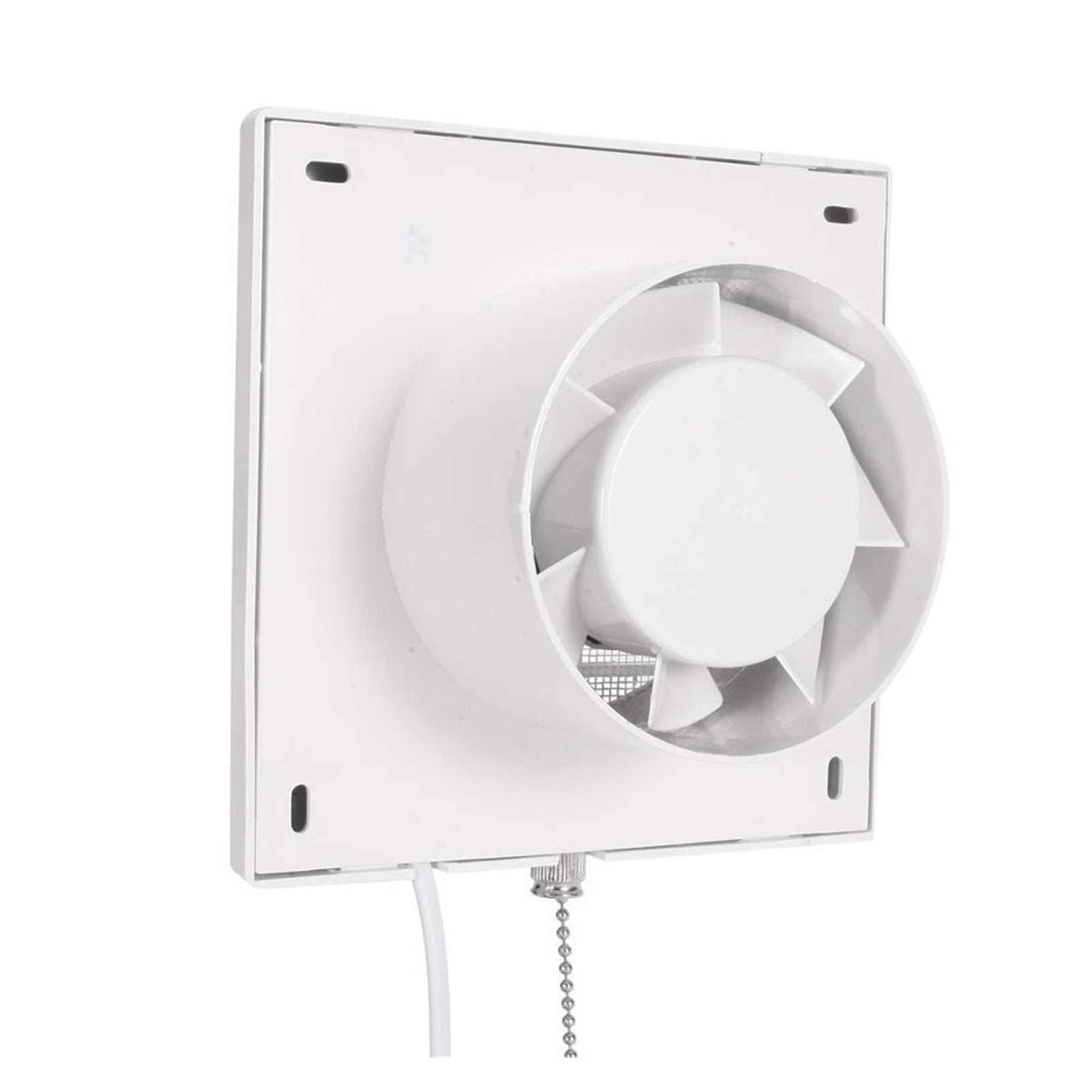 4'' Silent Exhaust Fan With Pull Cord Bathroom Kitchen Hood Air ...