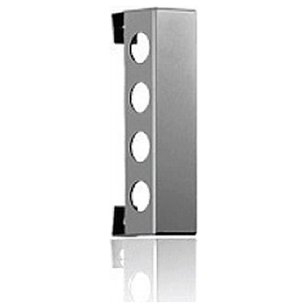 4 Silver Bead Blast Vertical Wine Rack - Silver - 4 bottle - Walmart.com