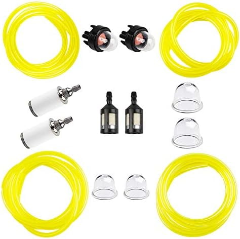 4 Size 2-Feet-Long Fuel Line Gas Hose Tube for Small Engine Weedeater ...