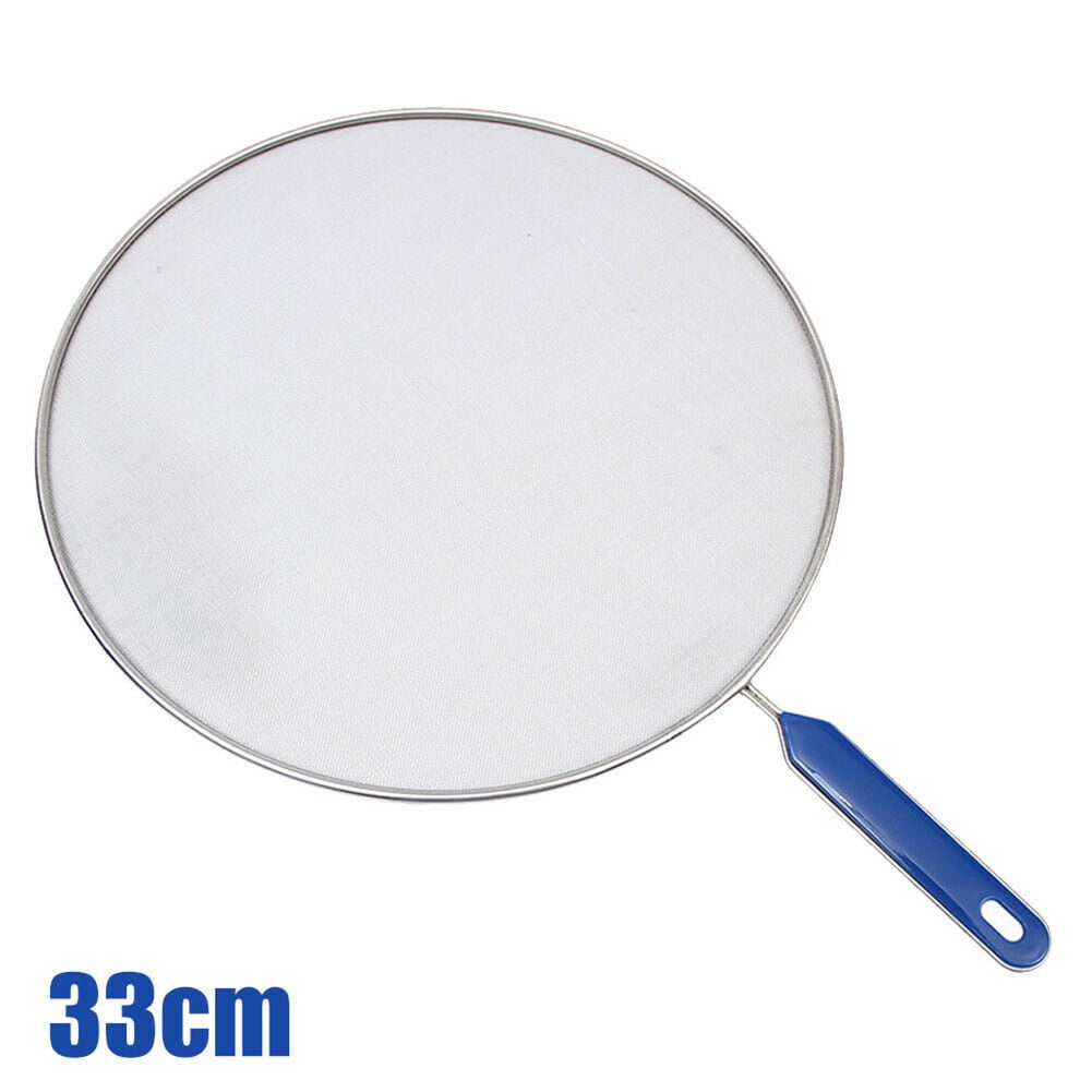 4 Size Anti Splatter Guard Oil Net Splash Cover Pan Screen Kitchen ...