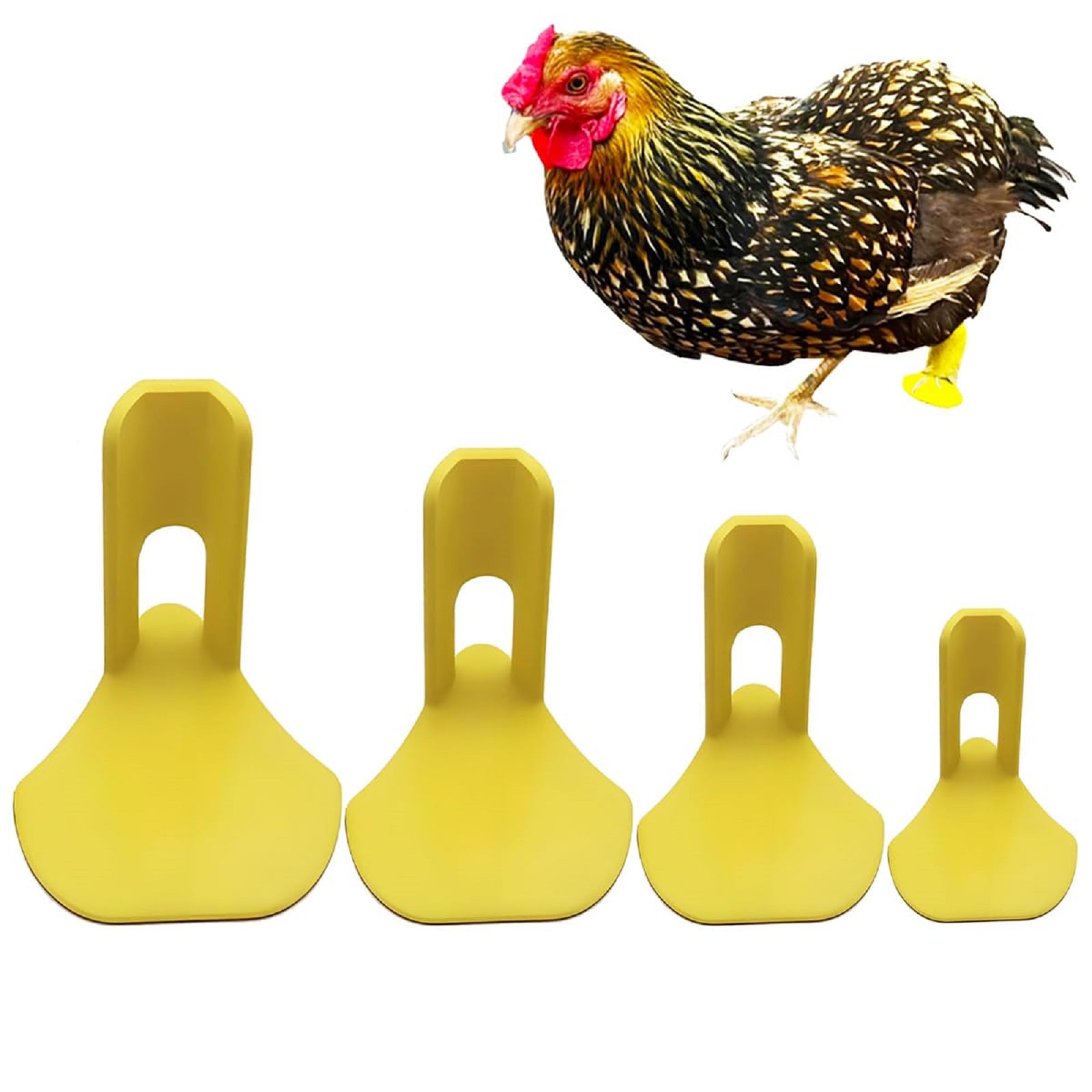 4 Sizes Chicken and Duck Leg Fixing Splints Optional Hobble Splint ...