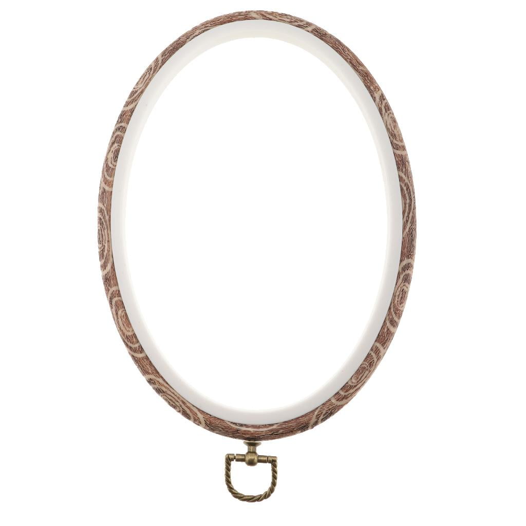 4 Sizes Oval Hoop Embroidery - 18x25cm - Walmart.com