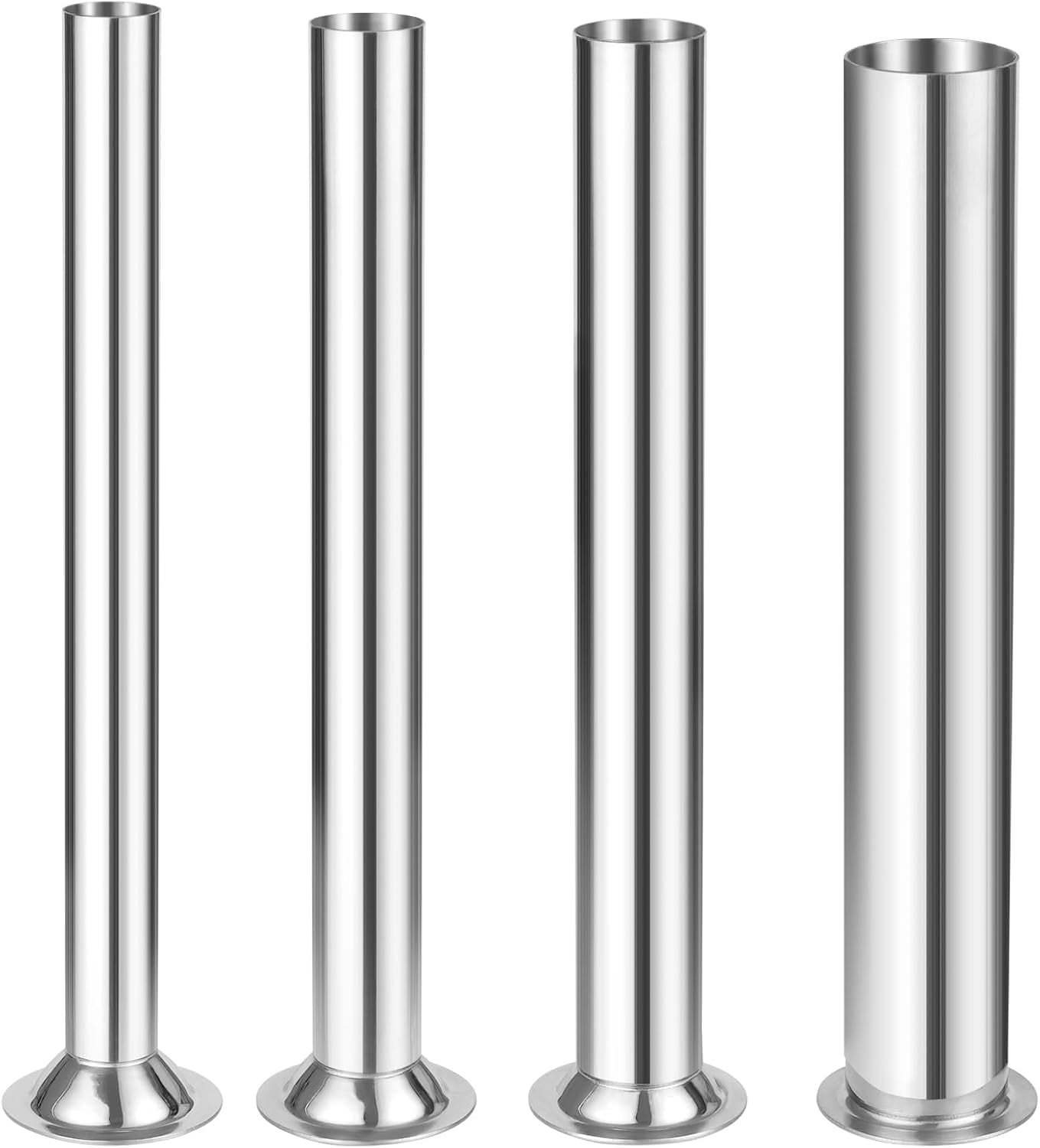 4 Sizes Stainless Steel Sausage Stuffing Tubes Replacement for LEM 606 ...