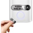 4 Sizes Tiny Please Ring Bell Sticker,Small Ring Bell Sign for Doorbell ...
