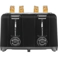 4 Slice Toaster with Extra Wide Slots for Bals, Cool-Touch Walls, Shade ...