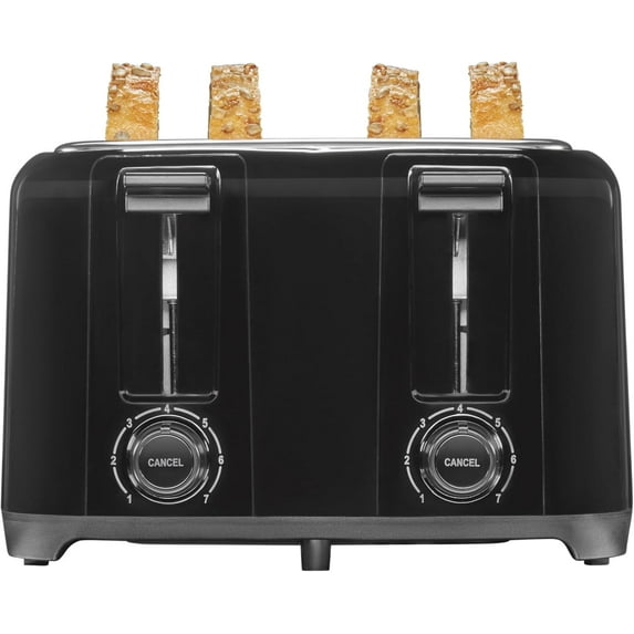 4 Slice Toaster with Extra Wide Slots for Bals, Cool-Touch Walls, Shade ...