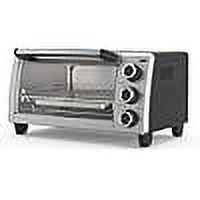 4-Slice Toaster Oven, Even Toast, 4 Cooking Functions Bake, Broil ...