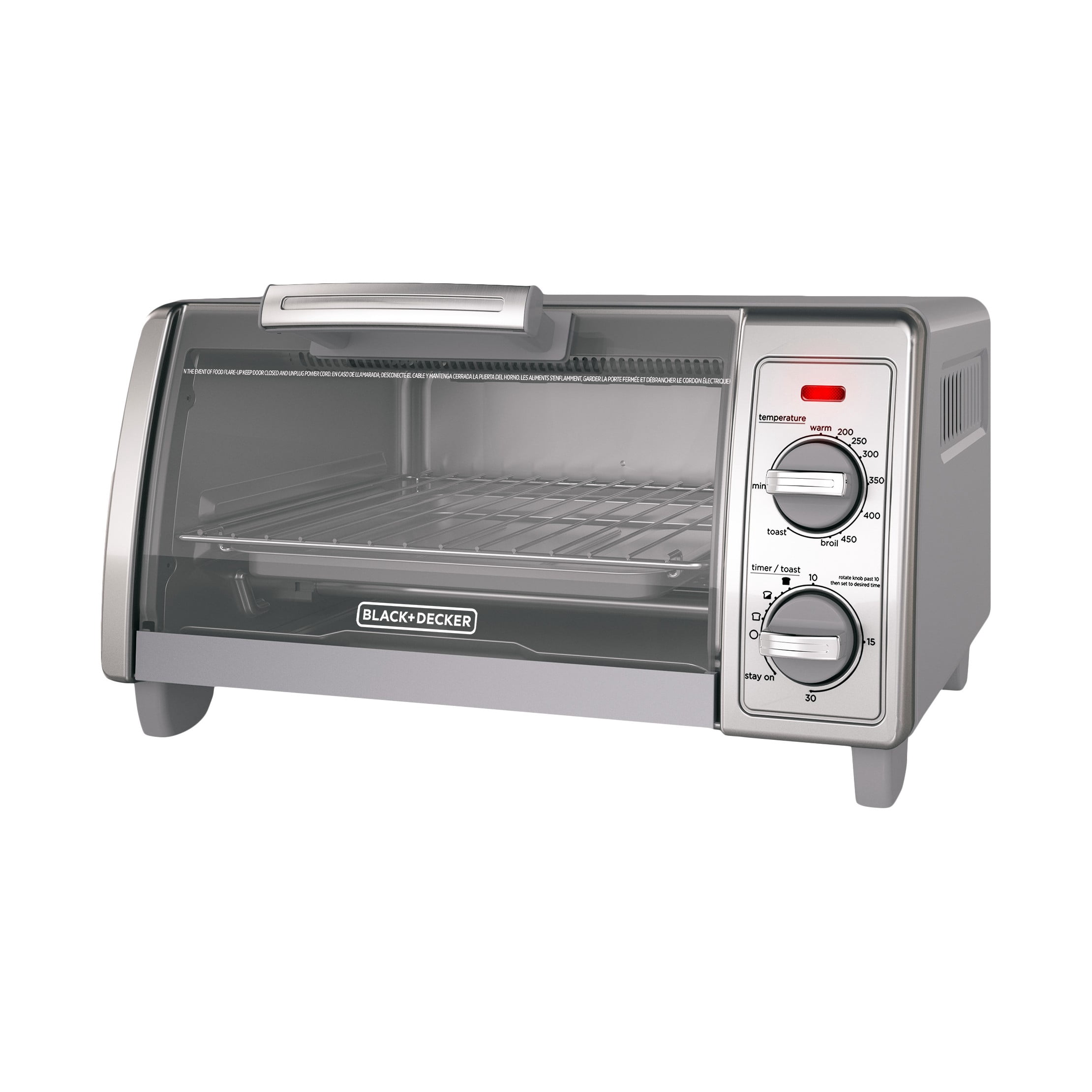 4 Slice Toaster Oven - Silver - TO1700SG - Walmart Business Supplies