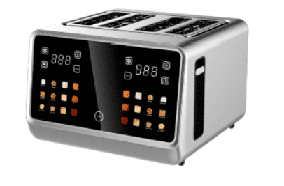 4 Slice Toaster, Touchscreen & Dual Independent Control Panel - Walmart.com