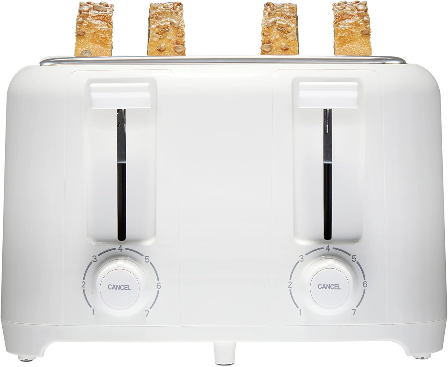 4 Slice Toaster with Extra Wide Slots for Bagels, Cool-Touch Walls ...