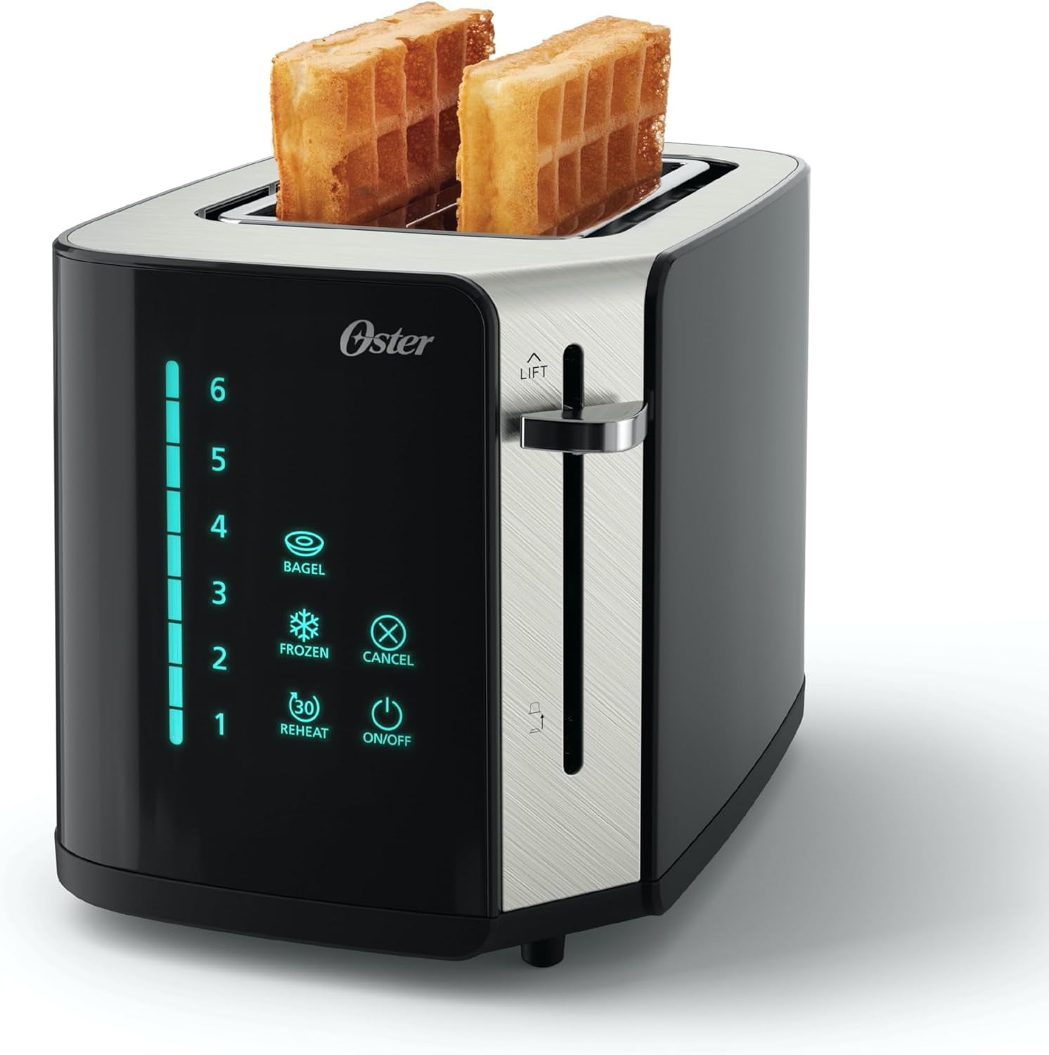 4 Slice Touchscreen Toaster, Digital Countdown Timer, 6 Shade Settings ...