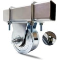 4” Slide Gate Wheel with V-Groove Up to 3000lbs Capacity Heavy Duty ...