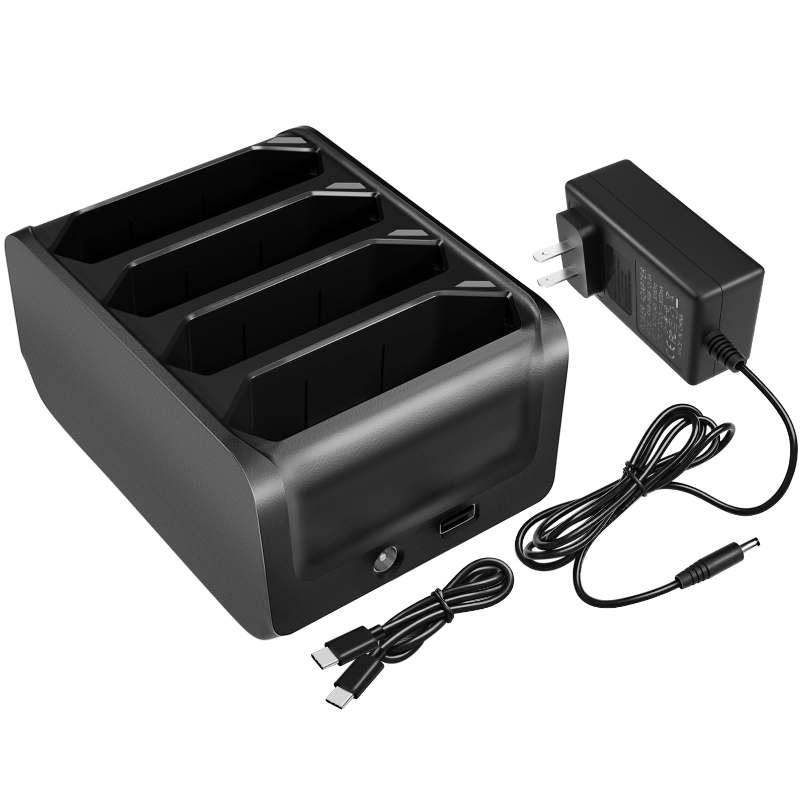 4 Slot Charging Cradle for Zebra TC77 TC70 TC75 BT-000318 Battery SAC ...