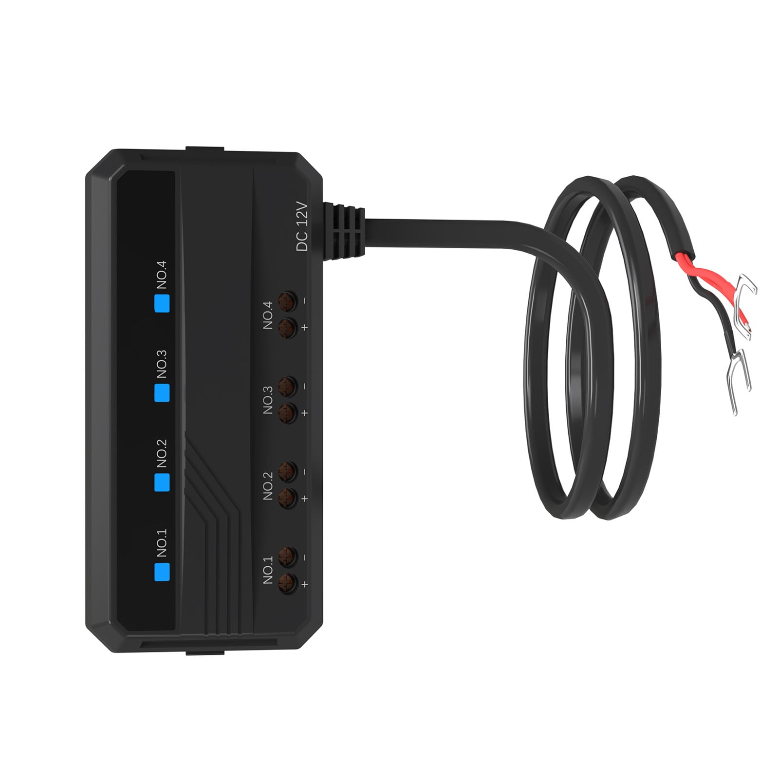 4 Slot Relays Box With Wiring Clip 12V Vehicle Electrical Systems 20A ...