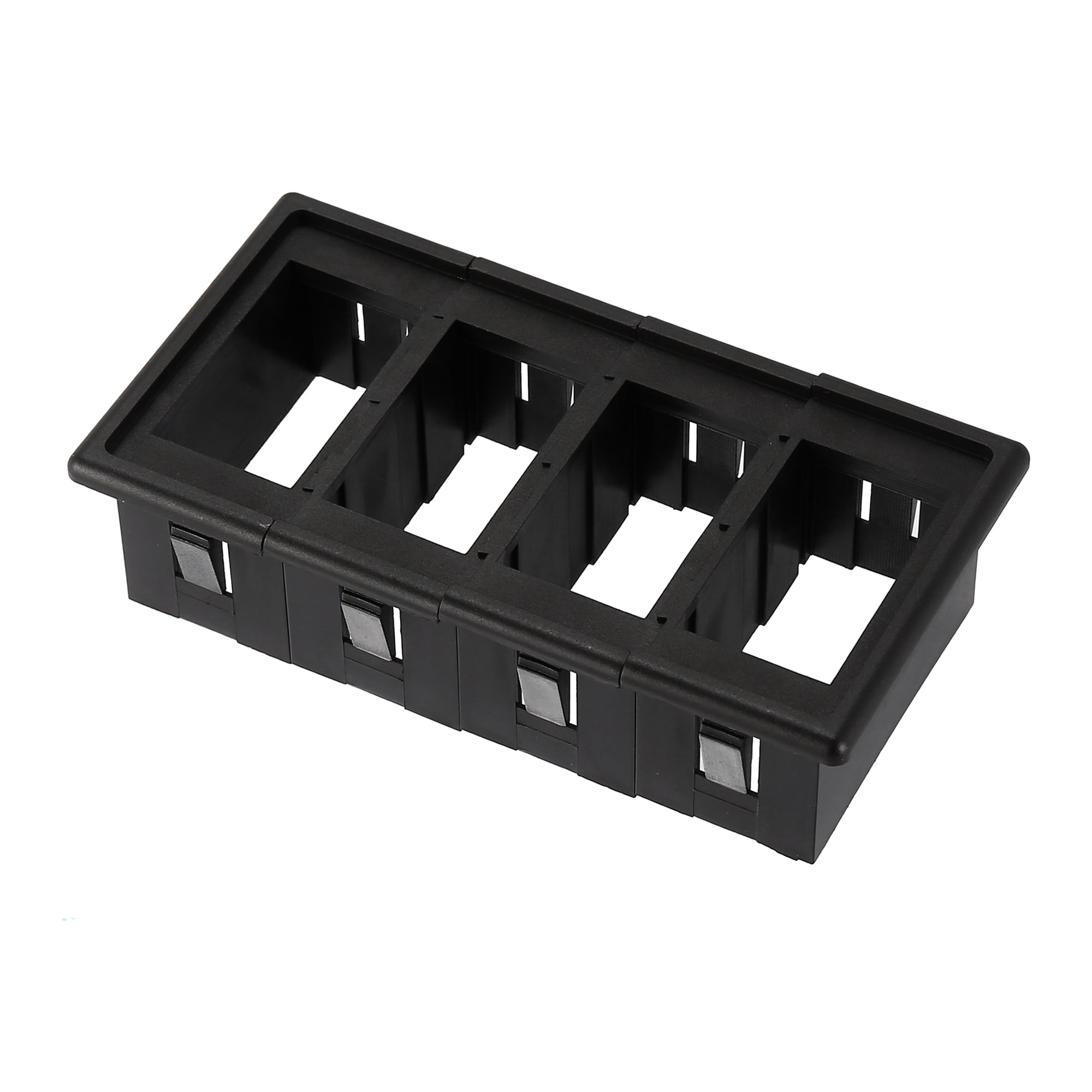 4 Slot Rocker Switch Panel Housing Holder Kit Mounting for Dash Board ...