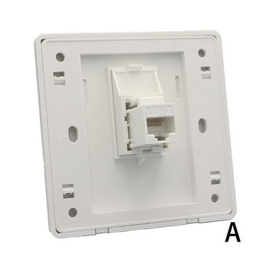 Datacomm Electronics 45-0008-WH Easy-Mount Recessed Low-Voltage Cable ...